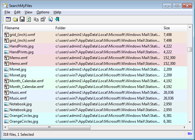 Find Duplicate Files In Your Windows System With SearchMyFiles Utility